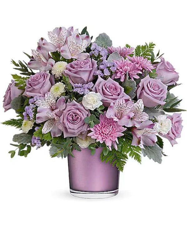 Enchanted Moments Bouquet – lavender, white flower arrangement ...